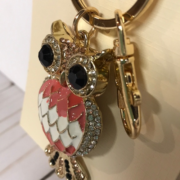 Accessories | Owl Key Ring Nwt Or Bag Charm | Poshmark